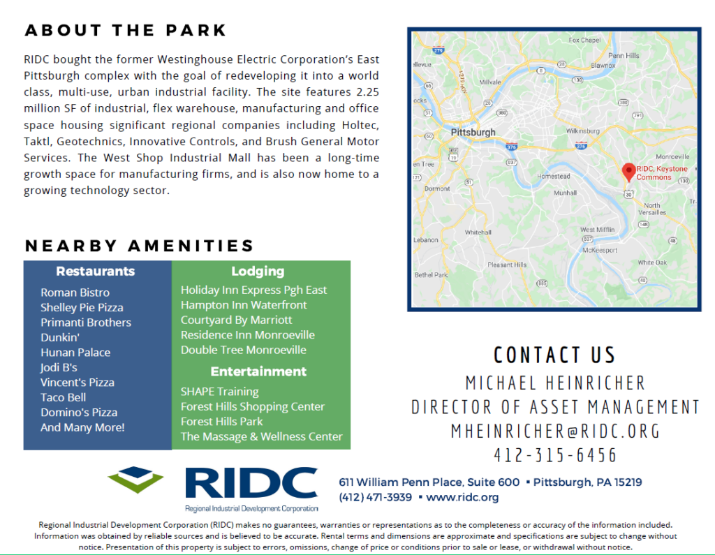 Shiny, New Floor at the Keystone Common's S Building - RIDC