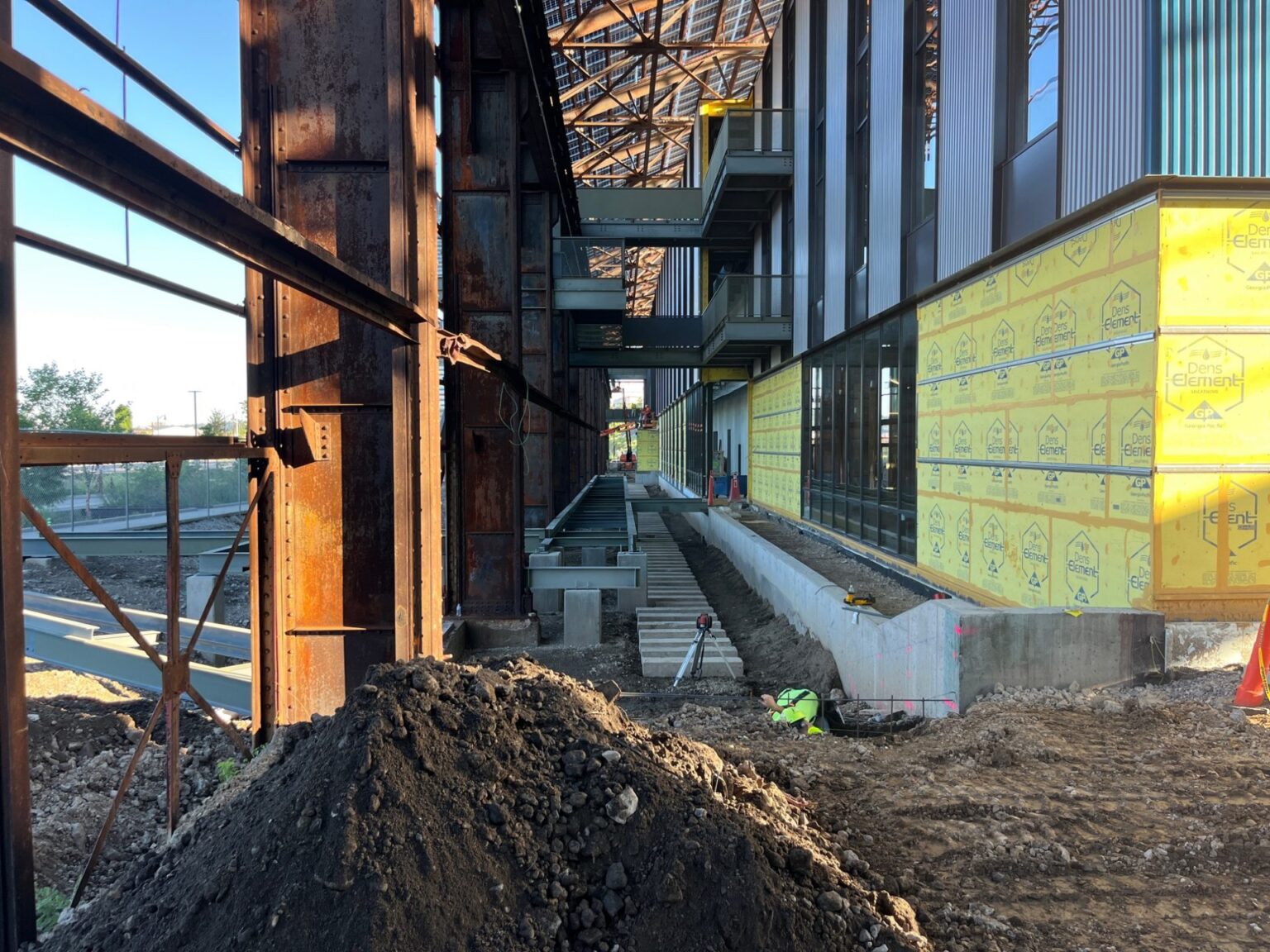 Work Begins on Mill 19 C's Front Loggia - RIDC