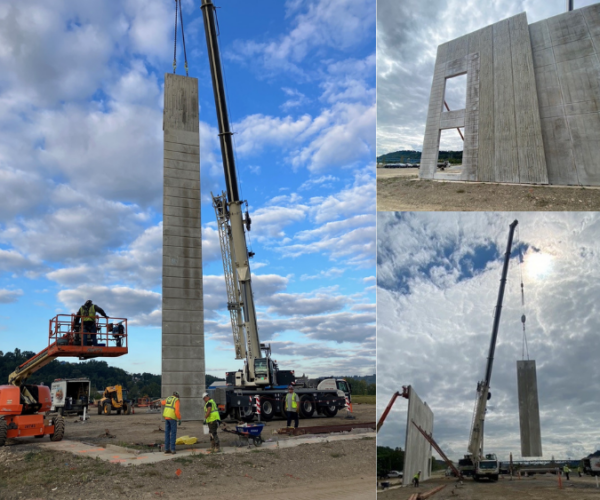 Vertical Construction Has Begun on Carrie Furnace's Tech Flex 1 Building - RIDC