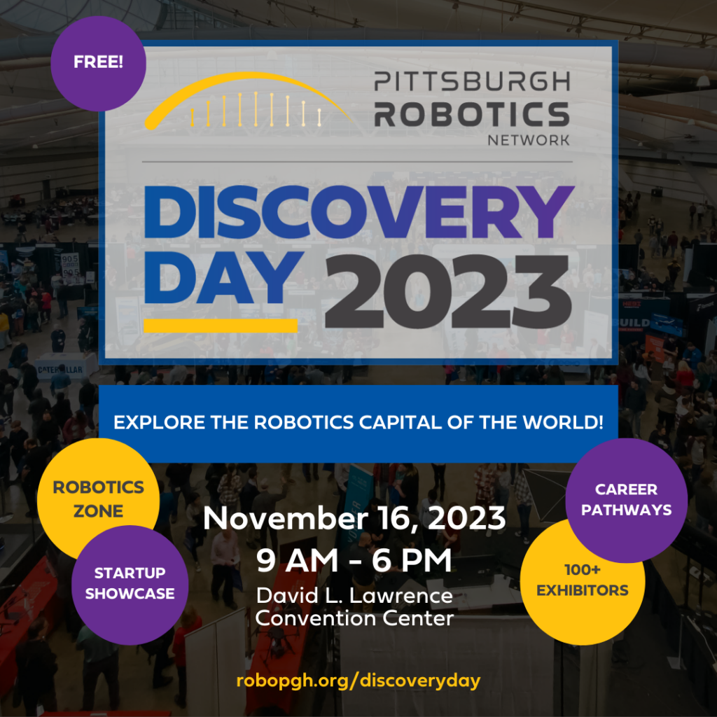 Pittsburgh Robotics Discovery Day 2023 - RIDC
