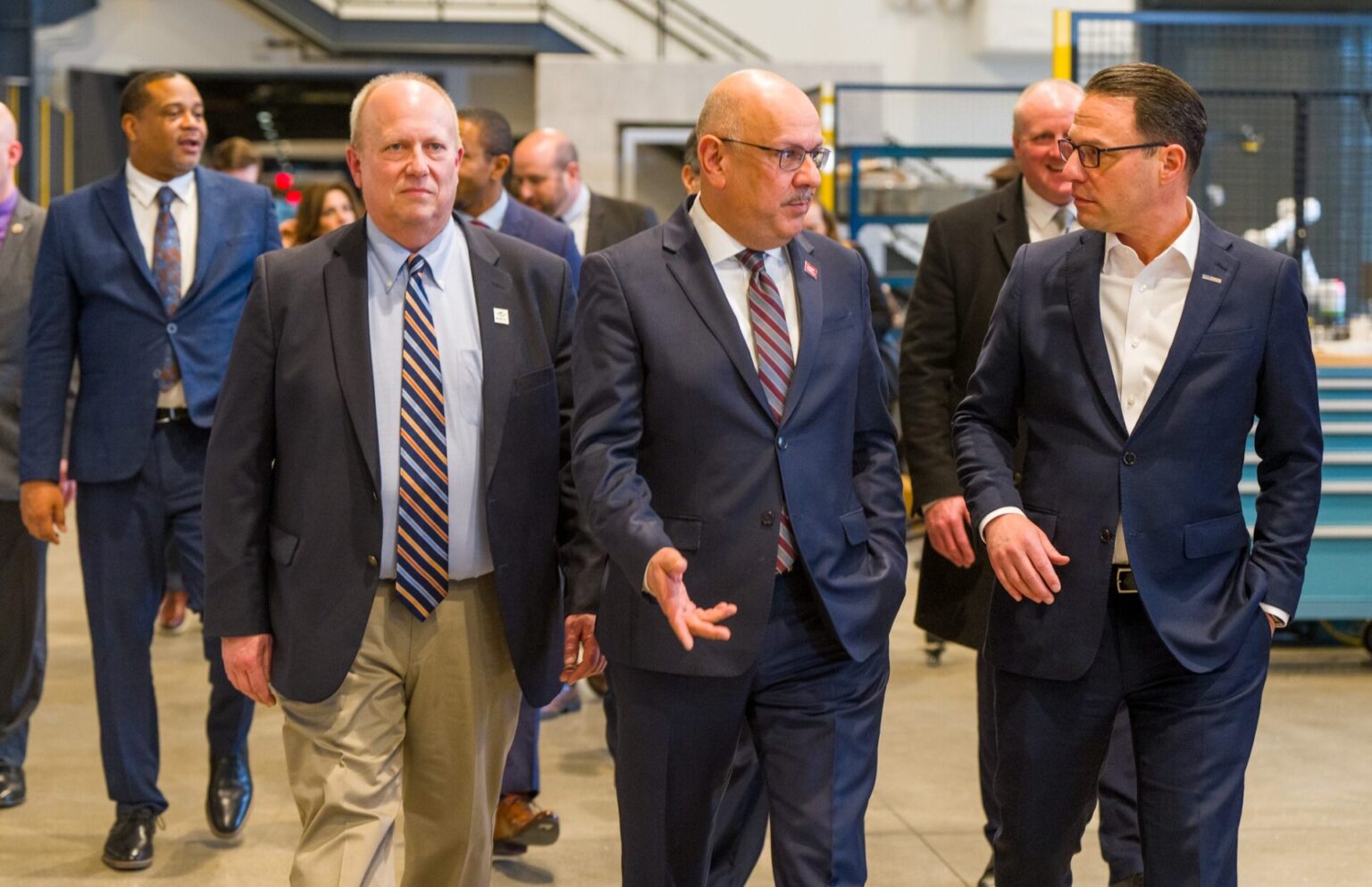 Governor Shapiro Visits RIDC Mill 19 to Discuss New Economic ...