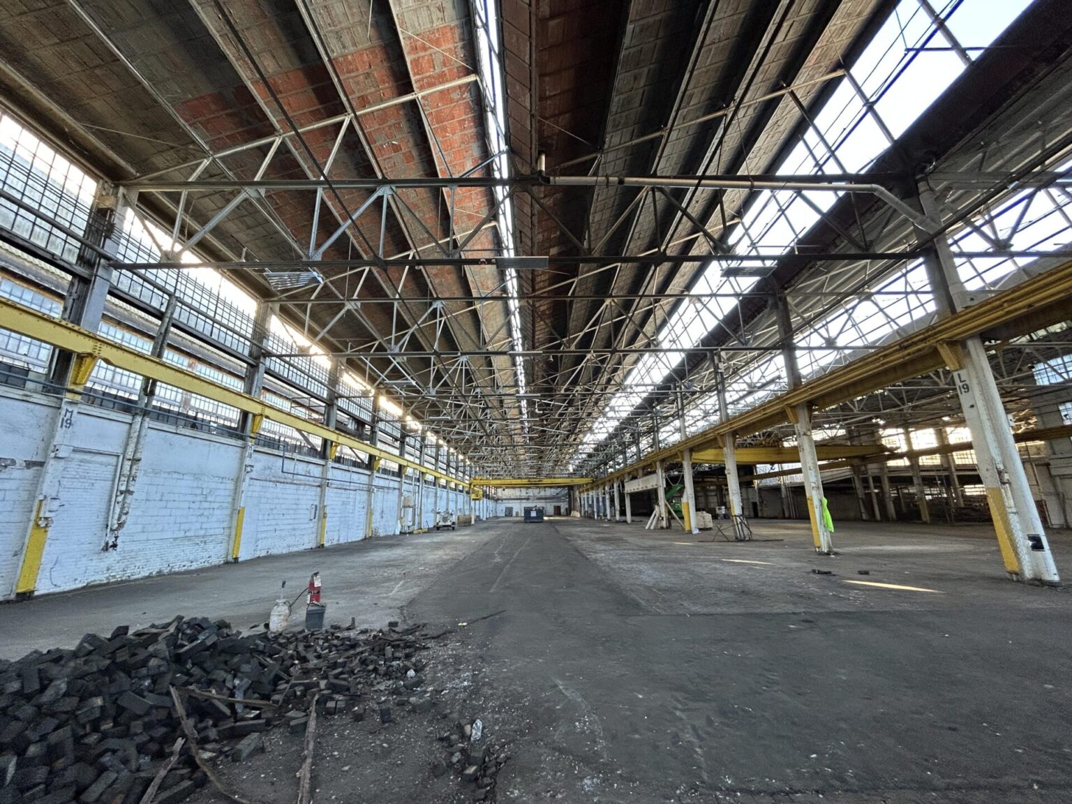 Before and After Photos: Phase 2 Complete of Re:Build Manufacturing's New Space at New Ken - RIDC